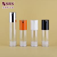 China Refillable AS Airless Pump Container Large Mouth Easy to Fill for Beauty Products for sale