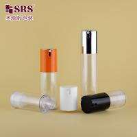 China Refillable AS Airless Pump Container Large Mouth Easy to Fill for Beauty Products for sale