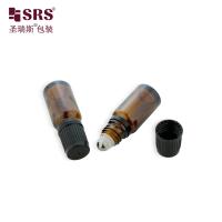 China UV Protection Amber Glass Roll on Bottle Custom Printing for Aromatherapy Packaging for sale