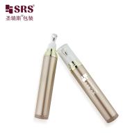 China Double‑Wall Acrylic Glittering Dot Bottle 15ml/20ml With Alloy Roller Head Eye Care Serum Packaging for sale