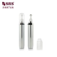 China 15ml/20ml Lozenge Acrylic Roll‑on Bottle Empty Eye Serum Cosmetic Packaging for sale