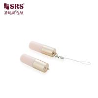 China 3ml Roll‑on Bottle with Pull Ring Cap Empty Mini Roller Vial Support Electroplating Cosmetic Packaging Custom Logo for sale