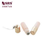 China 3ml Roll‑on Bottle with Pull Ring Cap Empty Mini Roller Vial Support Electroplating Cosmetic Packaging Custom Logo for sale