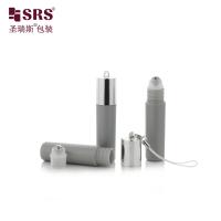 China Wholesale 5ML Mini Plastic Roller Bottle Pull Ring Cap Refillable Essential Oil Perfume Vial Custom Color OEM ODM for sale