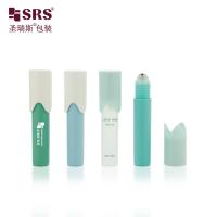 China RPPY 10ml 12ml 15ml Empty Injection Custom Color Roller Bottle With Unique Cap for sale