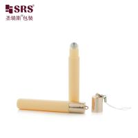 China 8ml Empty Plastic Roll‑on Bottle Pull Ring Cap Stainless Steel Ball for Eye Serum Essential Oil for sale