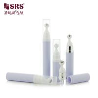 China Snap Sealed PP Airless Massage Bottle Dustproof Empty Cosmetic Vial for Gel Lotion Eye Treatment Packaging for sale