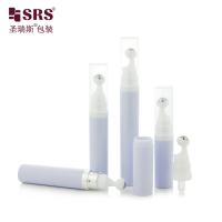 China Snap Sealed PP Airless Massage Bottle Dustproof Empty Cosmetic Vial for Gel Lotion Eye Treatment Packaging for sale