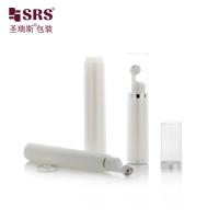 China Double Layer Airless Roll on Bottle Custom Color Hot Stamping Silk Print for Eye Serum Skincare Packing for sale