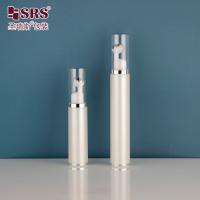 China Double Layer Airless Roll on Bottle Custom Color Hot Stamping Silk Print for Eye Serum Skincare Packing for sale
