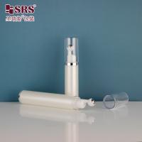 China Double Layer Airless Roll on Bottle Custom Color Hot Stamping Silk Print for Eye Serum Skincare Packing for sale