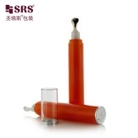 China 10ml/15ml Airless Vacuum Roll‑on Bottle Replaceable Plastic Alloy Steel Ball Roller Head Cosmetic Skincare Packaging for sale