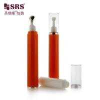 China 10ml/15ml Airless Vacuum Roll‑on Bottle Replaceable Plastic Alloy Steel Ball Roller Head Cosmetic Skincare Packaging for sale