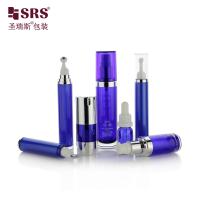 China Custom 10ml 15ml Airless Roll‑on Bottle Press Vacuum Massage Bottle for sale