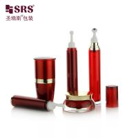 China Custom 10ml 15ml Airless Roll‑on Bottle Press Vacuum Massage Bottle for sale