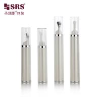 China Custom 10ml 15ml Airless Roll‑on Bottle Press Vacuum Massage Bottle for sale