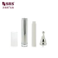 China Wholesale 10ml/15ml Acrylic Press Type Airless Roll On Bottle Vacuum Cosmetic Roller Bottle For Skin Care for sale