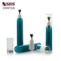 China Double Layer PP AS Airless Eye Cream Bottle Press Discharge Design Reduce Residue Custom Color and Printing for sale