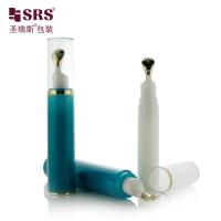 China Double Layer PP AS Airless Eye Cream Bottle Press Discharge Design Reduce Residue Custom Color and Printing for sale