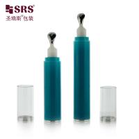 China Double Layer PP AS Airless Eye Cream Bottle Press Discharge Design Reduce Residue Custom Color and Printing for sale