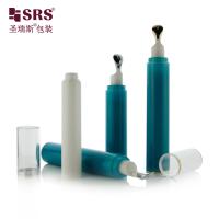 China Double Layer PP AS Airless Eye Cream Bottle Press Discharge Design Reduce Residue Custom Color and Printing for sale