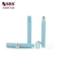 China Custom PCR Plastic Roll On Bottle With Lanyard Hook for Eye Serum Refreshing Liquid Packaging for sale