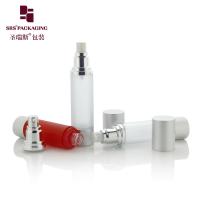 China Recyclable AS Airless Cosmetic Bottle With Lotion Spray Pump Custom Color And Logo Printing for sale