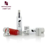China Recyclable AS Airless Cosmetic Bottle With Lotion Spray Pump Custom Color And Logo Printing for sale