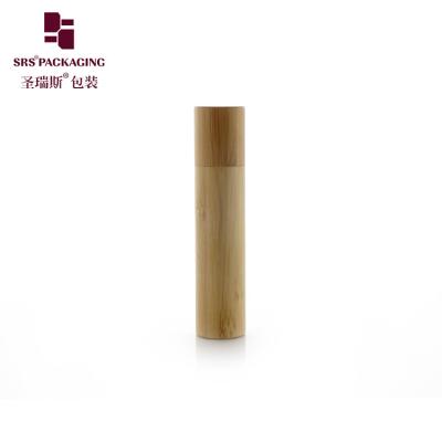 China 20ml Eco‑Friendly Bamboo Shell Roller Bottle Plastic Inner Vial Empty Cosmetic Roll‑on Container For Aromatherapy Massage Oil for sale