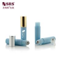 China Premium Aluminum Cap PP PCR Roll On Bottle 5ml Leak Proof Cosmetic Roller Bottle For Eye Serum for sale