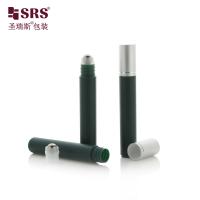 China Custom Cosmetic Roll On Container With Aluminum Cap Smooth Roller Ball For Skincare Sample Packaging for sale