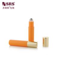 China Empty PP PCR Roll On Bottle With Aluminum Cap Custom Logo Cosmetic Roller Bottle For Eye Essence for sale