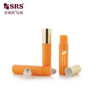 China Empty PP PCR Roll On Bottle With Aluminum Cap Custom Logo Cosmetic Roller Bottle For Eye Essence for sale
