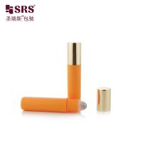 China Empty PP PCR Roll On Bottle With Aluminum Cap Custom Logo Cosmetic Roller Bottle For Eye Essence for sale