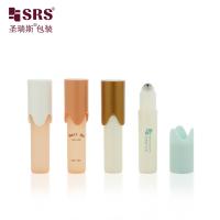 China New Mold Special Shaped Cap Plastic Roll On Bottle Empty Essential Oil Roller Bottle ODM Custom Cosmetic Packaging for sale