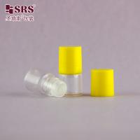 China Custom Logo 1ml Tubular Glass Roll‑on Bottle Mini Sample Glass Roller Vial for Private Label Perfume Packaging for sale