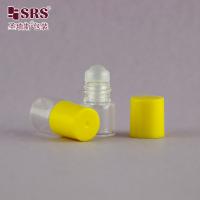 China Custom Logo 1ml Tubular Glass Roll‑on Bottle Mini Sample Glass Roller Vial for Private Label Perfume Packaging for sale