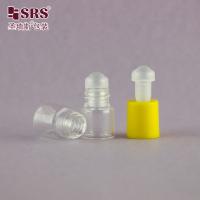 China Custom Logo 1ml Tubular Glass Roll‑on Bottle Mini Sample Glass Roller Vial for Private Label Perfume Packaging for sale