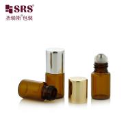 China 2ml Small Tubular Glass Vial Aluminum Cap Accept Custom Printing for Cosmetic Essential Oil Packaging for sale