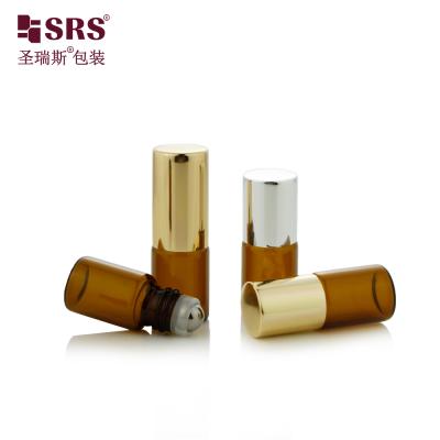 China 2ml Small Tubular Glass Vial Aluminum Cap Accept Custom Printing for Cosmetic Essential Oil Packaging for sale