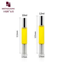 China Refillable 10ml Single Chamber Double‑Roller Glass Roll‑On Bottle Two Ends Roller Vial Custom Cosmetic Packaging for sale