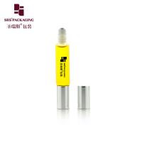 China Refillable 10ml Single Chamber Double‑Roller Glass Roll‑On Bottle Two Ends Roller Vial Custom Cosmetic Packaging for sale