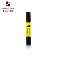 China 10ml Tubular Glass Bottle One End Roll‑On One End Spray Empty Cosmetic Vial for Essential Oil Perfume for sale