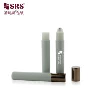 China 15ml PP Roll on Bottle With Steel Ball and Aluminum Cap for Eye Serum Deodorant Cosmetic Packaging for sale