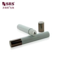 China 15ml PP Roll on Bottle With Steel Ball and Aluminum Cap for Eye Serum Deodorant Cosmetic Packaging for sale