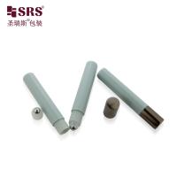 China 15ml PP Roll on Bottle With Steel Ball and Aluminum Cap for Eye Serum Deodorant Cosmetic Packaging for sale