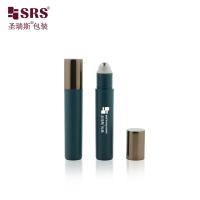 China Custom Color PP Roll on Bottle 12 ml Steel Roller Ball Aluminium Cap for Travel Skincare Liquid Container for sale