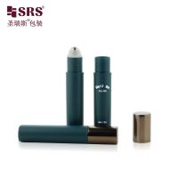 China Custom Color PP Roll on Bottle 12 ml Steel Roller Ball Aluminium Cap for Travel Skincare Liquid Container for sale
