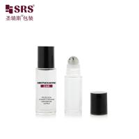 China 30ml/50ml Large Capacity Molded Glass Roll‑On Bottle Empty Cosmetic Roller Vial for Body Oil Perfume for sale