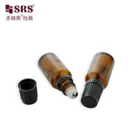 China Various Capacity Glass Roller Bottles Steel Ball For Aromatherapy Essential Oil Packaging for sale